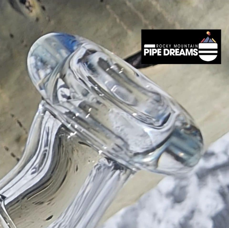 Dab Rig by Mad Rob Glass (10mm) - Rocky Mountain Pipe Dreams
